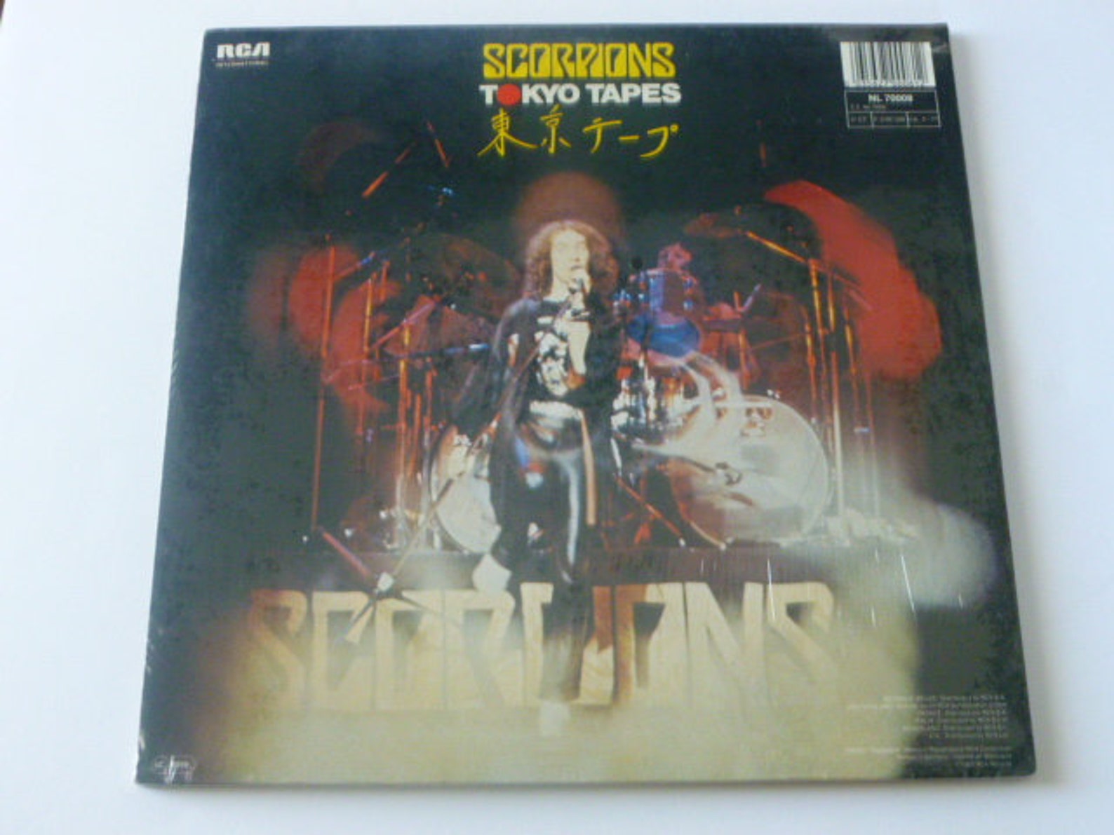 Scorpions Tokyo Tapes Vinyl Record LP NL-70008 sealed Double - Etsy