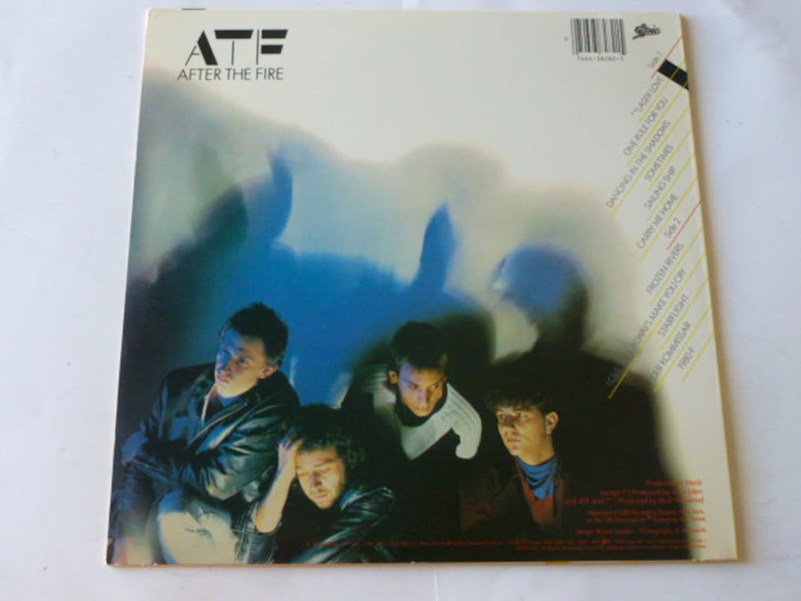 After the Fire ATF Vinyl Record LP FE 38282 Epic Records 1982 - Etsy