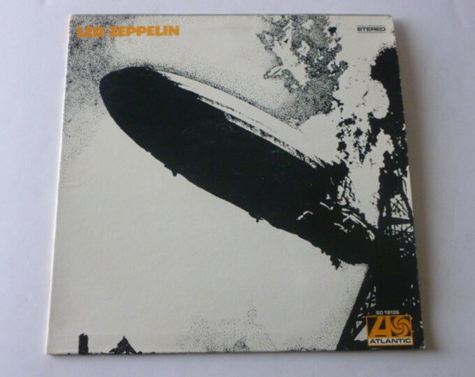 Led Zeppelin Vinyl Record LP SD 19126 Yellow Jacket Label Atlantic ...