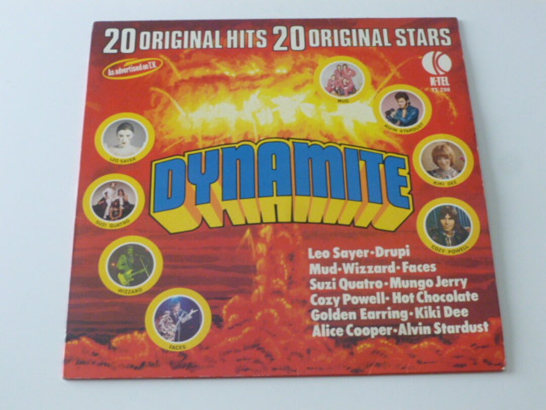 Dynamite 20 Original Hits 20 Original Stars Vinyl Record LP TE - Etsy