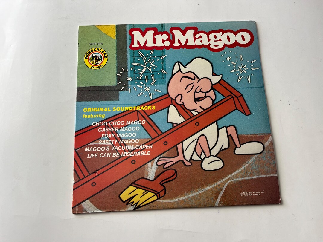 Mr. Magoo Children's Record LP - 1978 Wonderland Records - Etsy