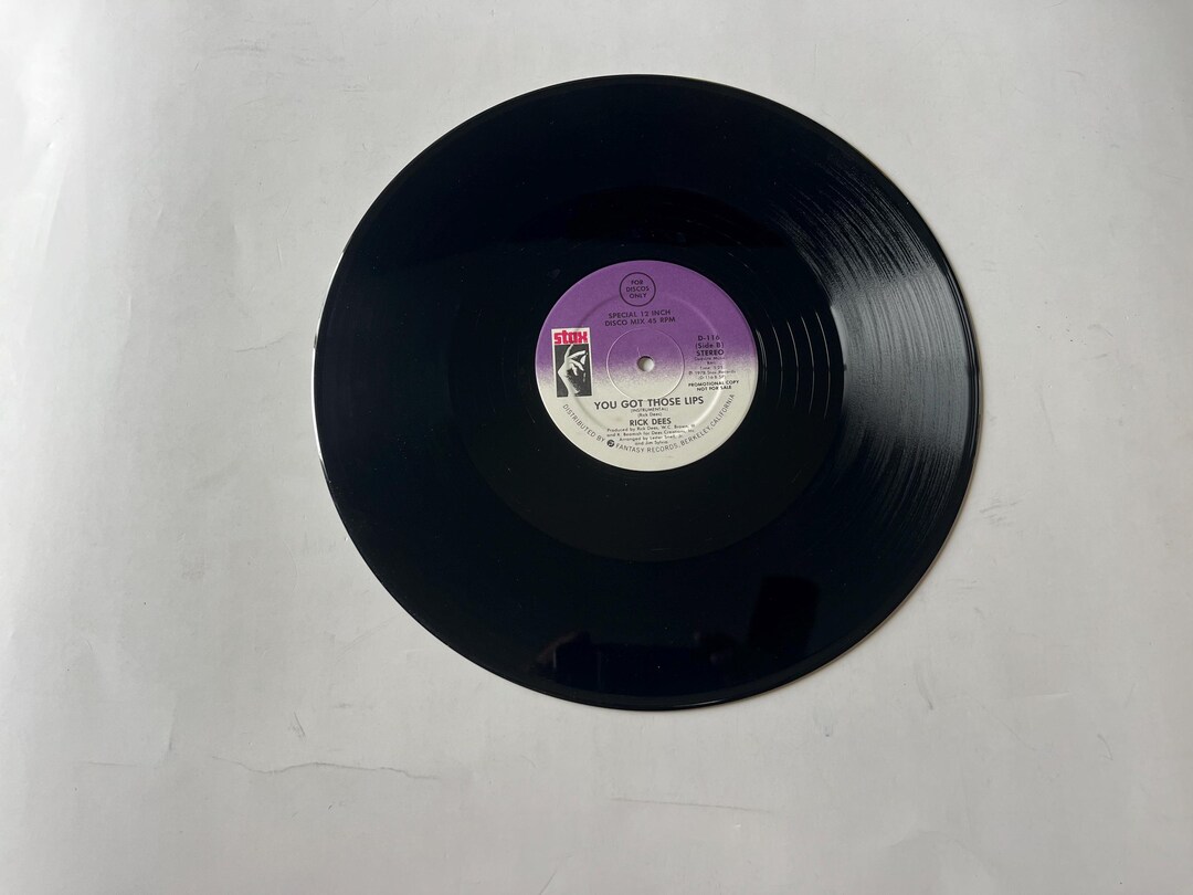 Rick Dees You Got Those Lips Vinyl LP - 1978 Stax Records (promo Copy ...