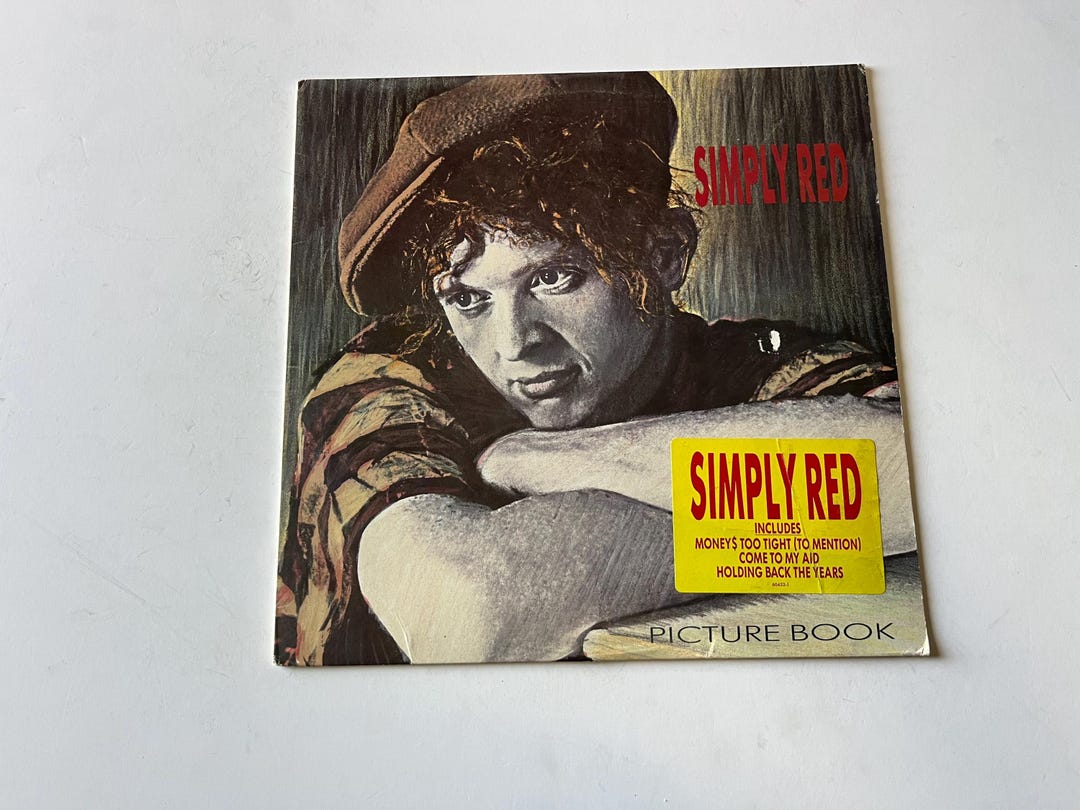 Simply Red Picture Book Vinyl Record LP 60452-1 Electra Records 1985 ...