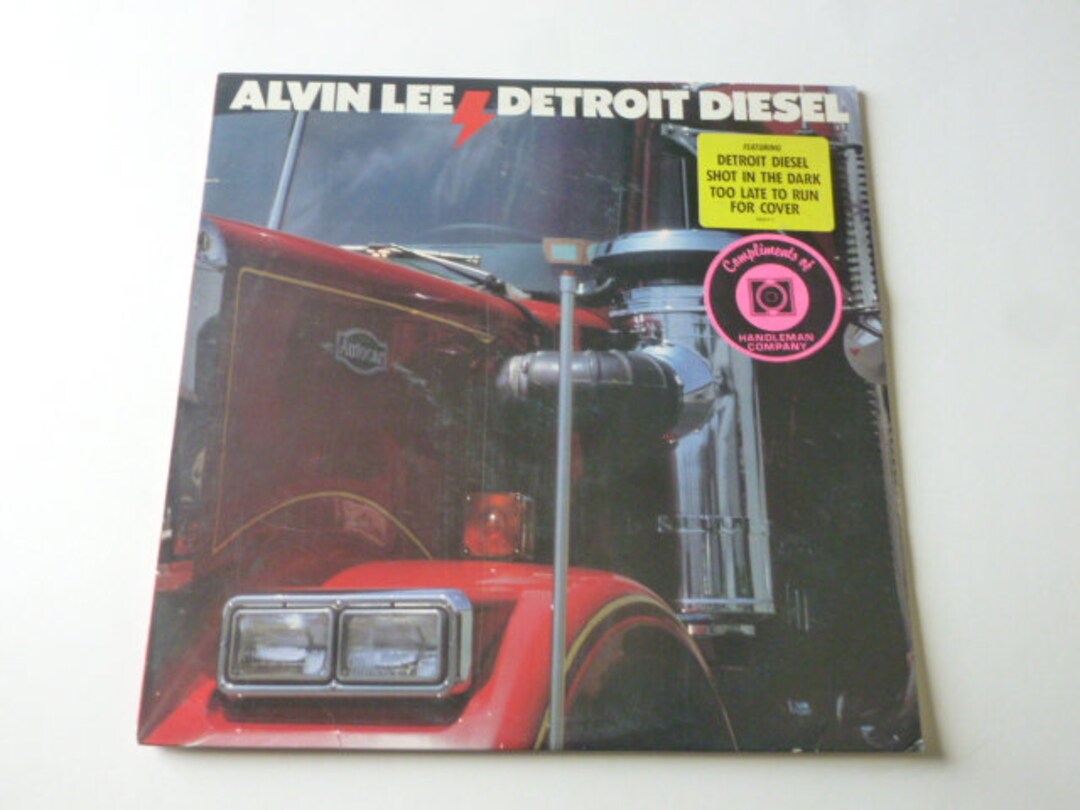Alvin Lee Detroit Diesel Vinyl Record LP 90517-1 21 Records 1986 Record ...