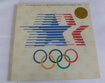 The Official Music of the Xxiiird Olympiad Los Angeles 1984 LP - Etsy