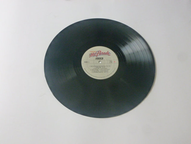 Your Hit Parade 1953 Vinyl Record LP - Framed Double Album - Etsy