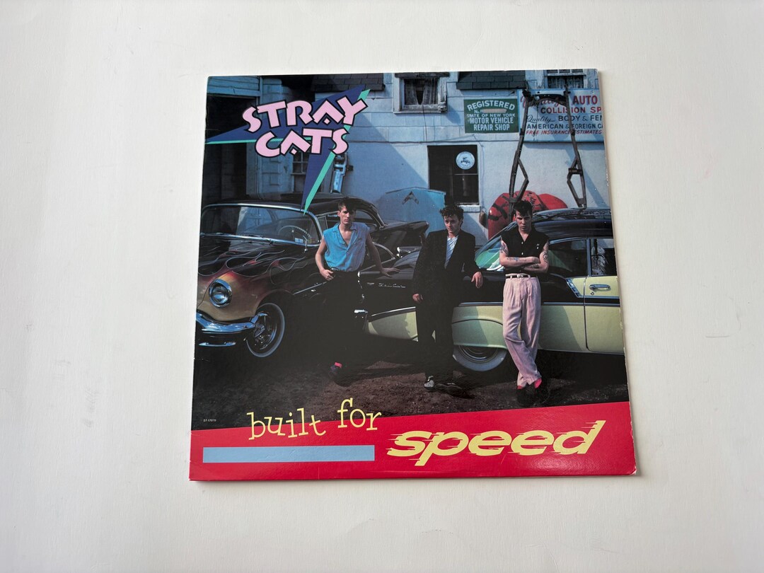 Stray Cats - Built for Speed Vinyl Record - 1982 EMI America - Etsy