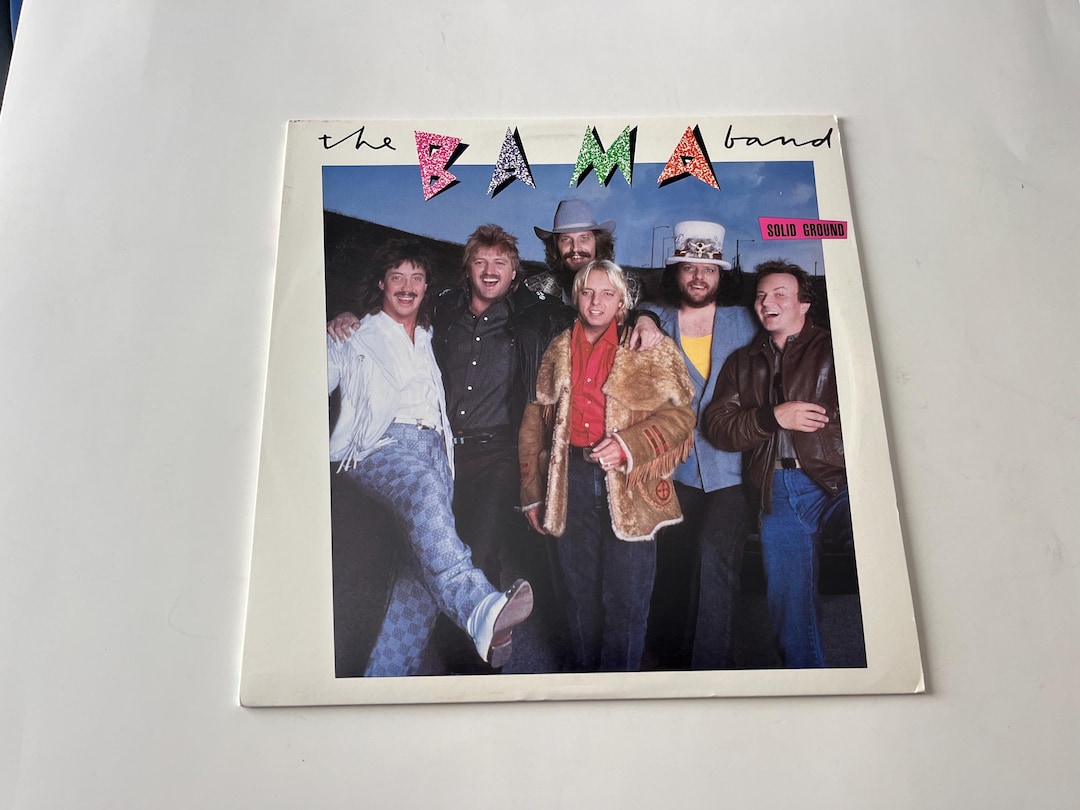 The BAMA Band - Solid Ground Vinyl Record LP - 1989 Mercury Records - Etsy