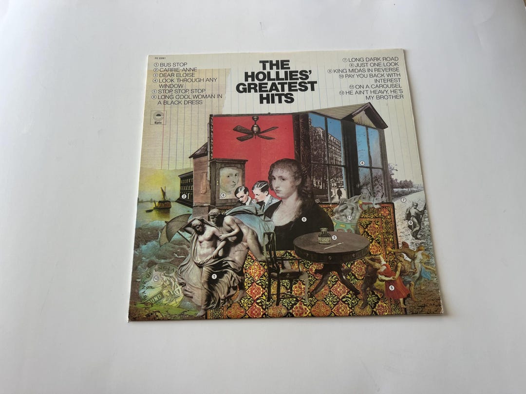 The Hollies Greatest Hits Vinyl Record LP PE 32061 Epic Records 1973 ...