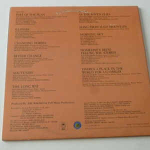 Dan Fogelberg Souvenirs Vinyl Record LP PE 33137 Full Moon Epic Records 1974 Vinyl Records Sale ...