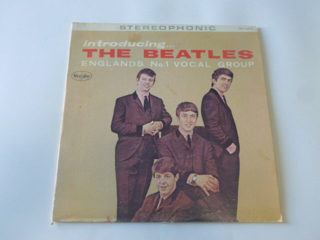 Introducing the Beatles Vinyl Record LP VJLP 1062 Stereophonic - Etsy