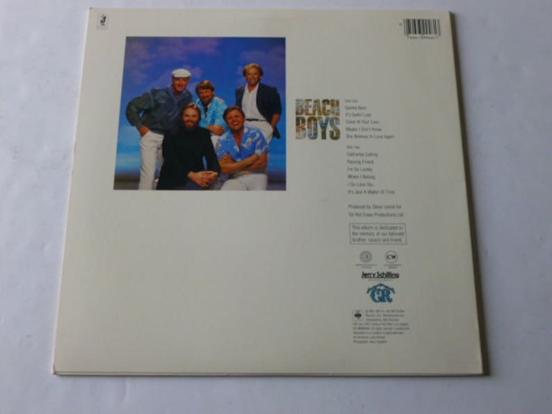 The Beach Boys Vinyl Record LP BFZ 39946 Caribou Records 1985 | Etsy
