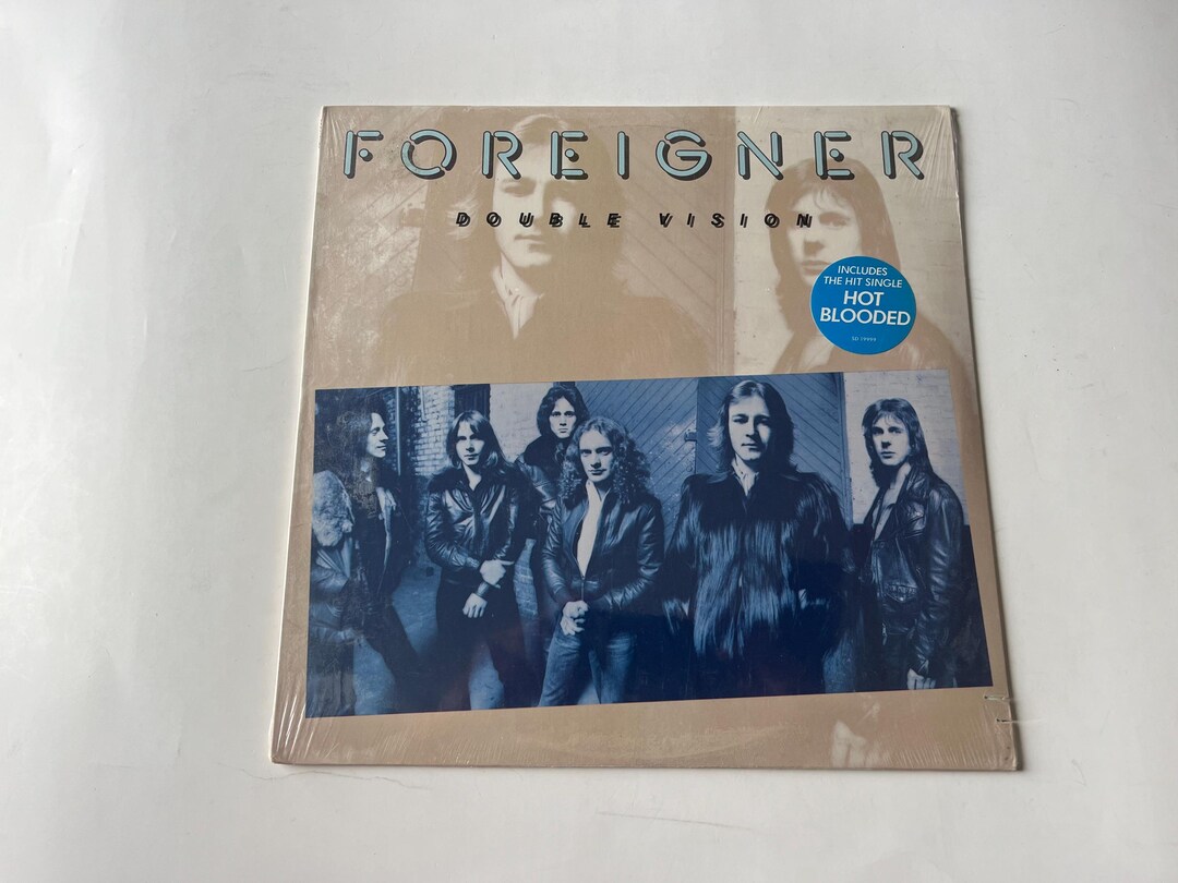 FOREIGNER Double Vision (sealed) Vinyl Record SD 19999 Atlantic Records 1978 Vinyl Records Sale ...