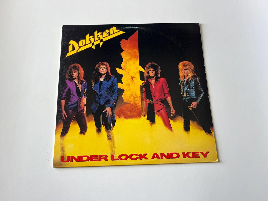 Dokken Under Lock and Key Vinyl Record LP 60458-1 Electra Records 1985 Record Sale - Etsy