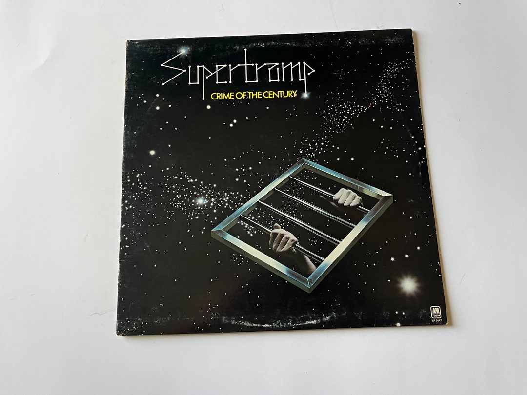 Supertramp Crime of the Century Vinyl Record LP SP-3647 A&M Records 1974 Record Sale - Etsy