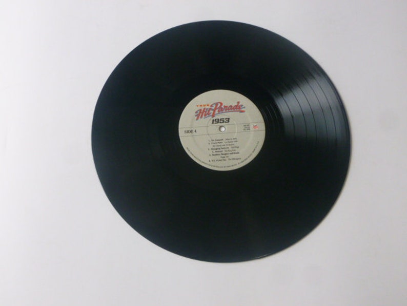 Your Hit Parade 1953 Vinyl Record LP - Framed Double Album - Etsy