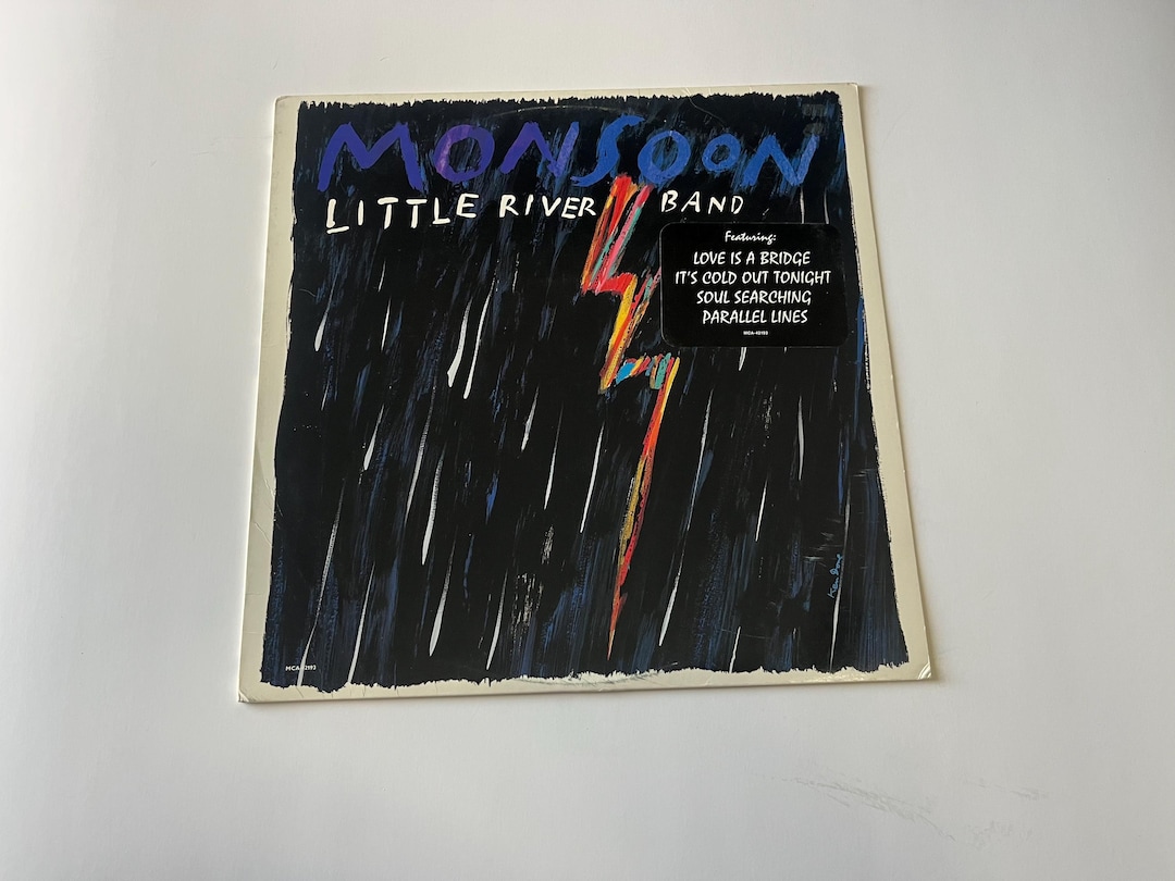 Little River Band Monsoon Vinyl Record LP MCA-42193 MCA Records 1988 ...