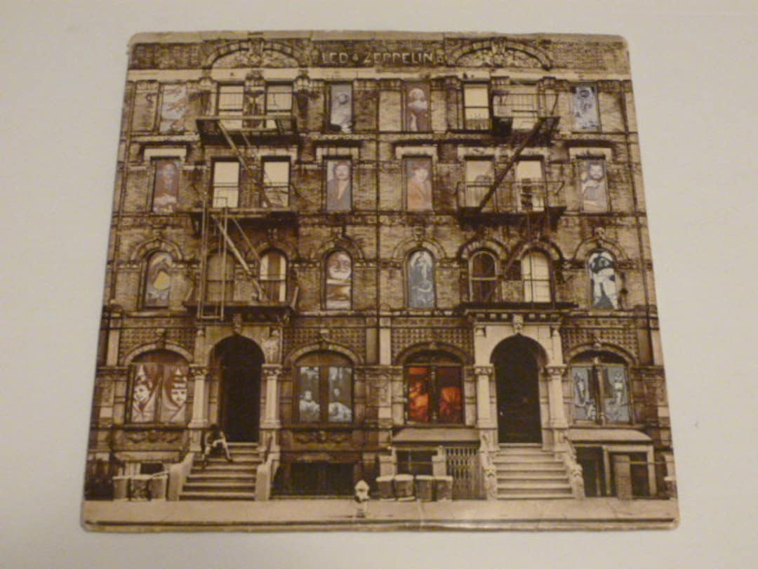 Led Zeppelin Physical Graffiti Vinyl Record LP SS 2 200 double Album Swan Song Records 1975 ...