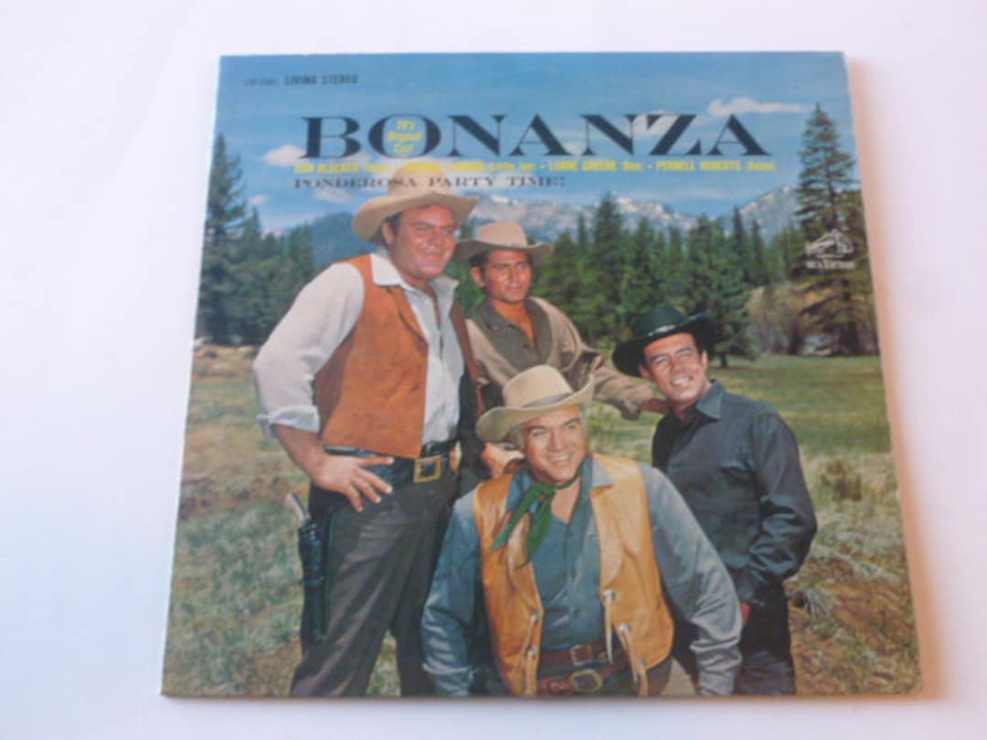 Bonanza Tv's Original Cast Vinyl Record Lp LSP 2583 RCA Victor Records ...