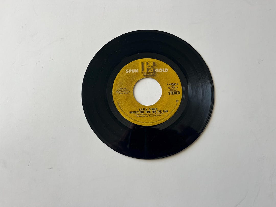 Carly Simon and James Taylor Mockingbird 45 Record 7" 45 Record E-45069 ...