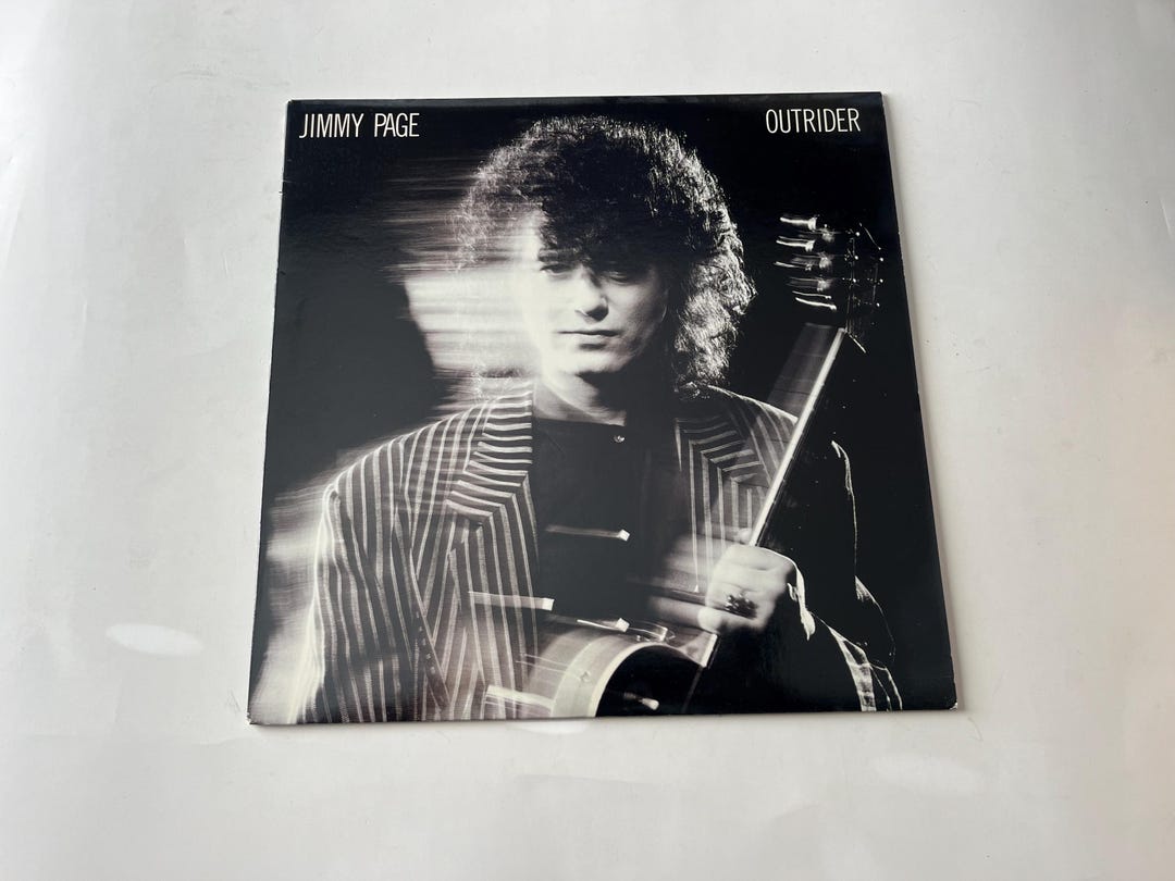Jimmy Page Outrider Vinyl Record LP GHS 24188 Gewffen Records 1988 Record Sale - Etsy