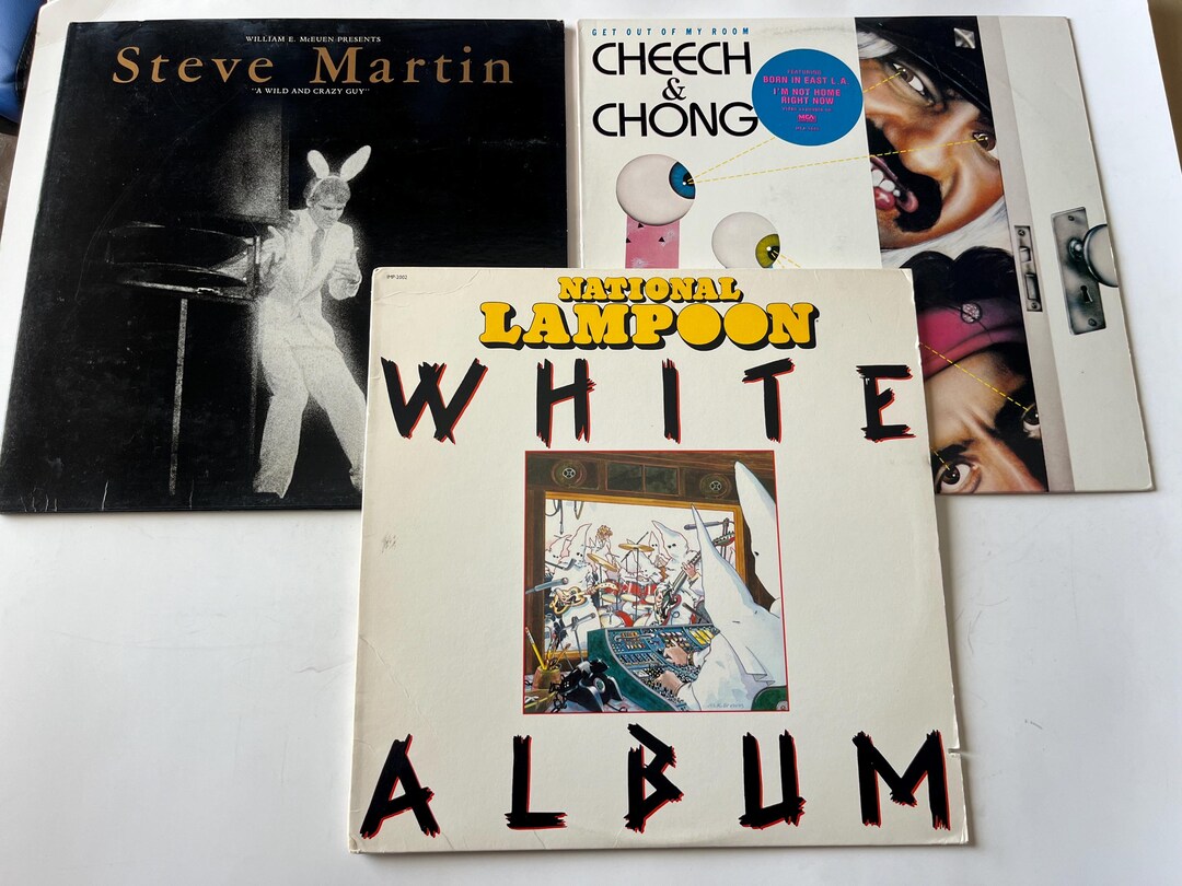 Steve Martin - Cheech & Chong - National Lampoon Lot of 3 Various ...