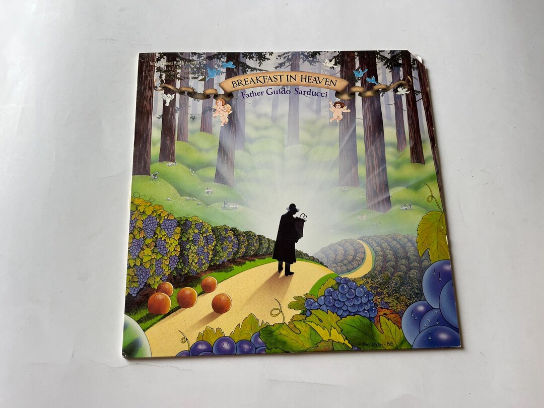 Father Guido Sarducci Breakfast in Heaven LP 1-25472 promo Copy Warner ...