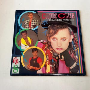 Culture Club Colour by Numbers Vinyl Record LP - 1983 Virgin Records - Etsy