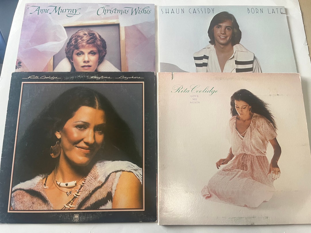 Rita Coolidge Anne Murray Shaun Cassidy Lot of 4 Various Artists Vinyl ...
