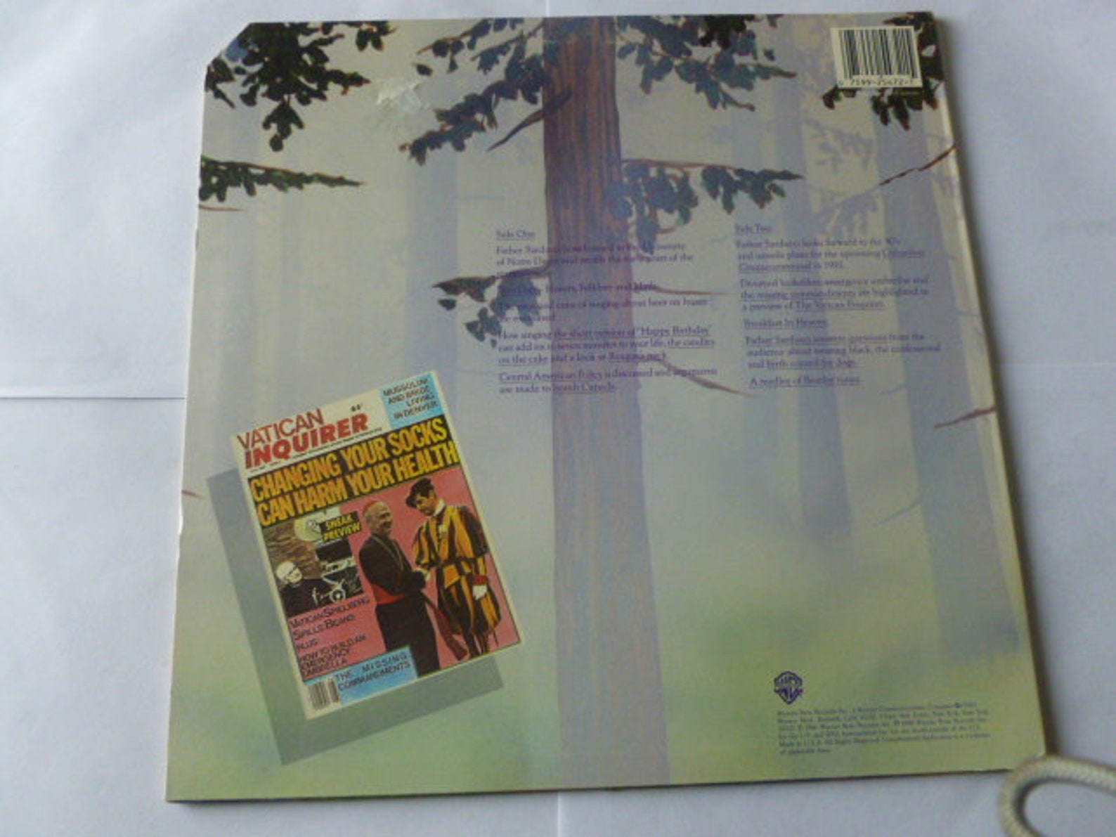 Father Guido Sarducci - Breakfast in Heaven Vinyl LP - 1986 Promo Copy ...