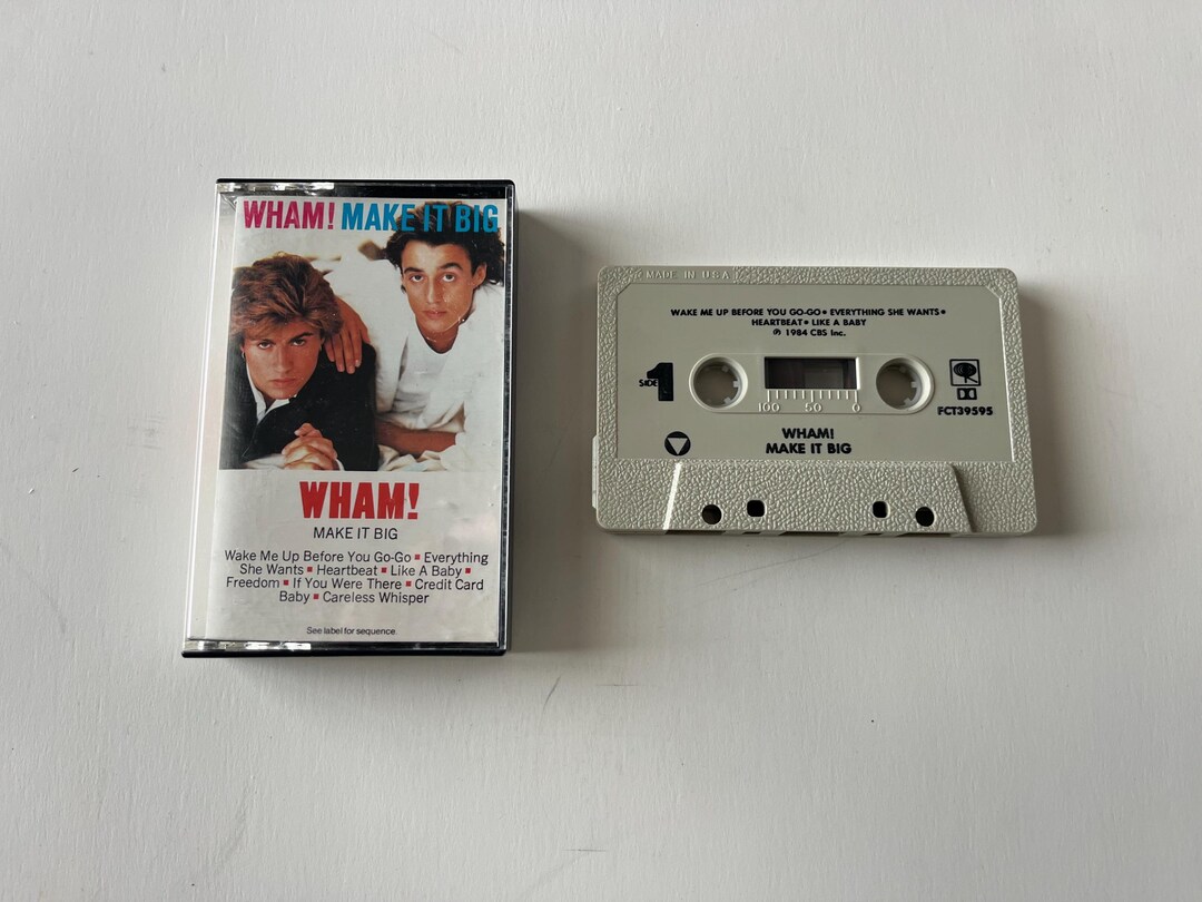 Wham! Make It Big Cassette - 1984 CBS Records - Etsy