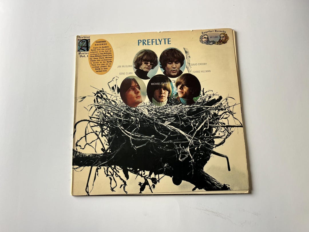 The Byrds Preflyte 1969 Vintage 1964 Recordings Vinyl Record LP ST-T ...