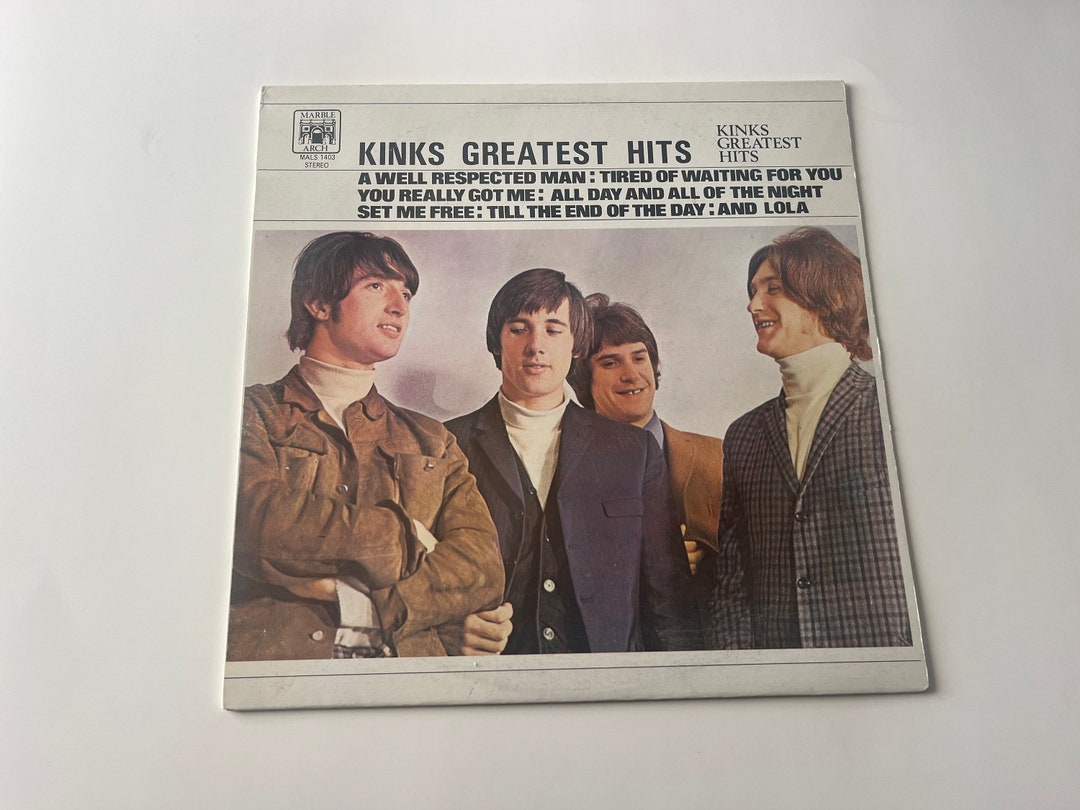 The Kinks Greatest Hits Vinyl Record MALS-1403 Marble Arch Records 1971 ...