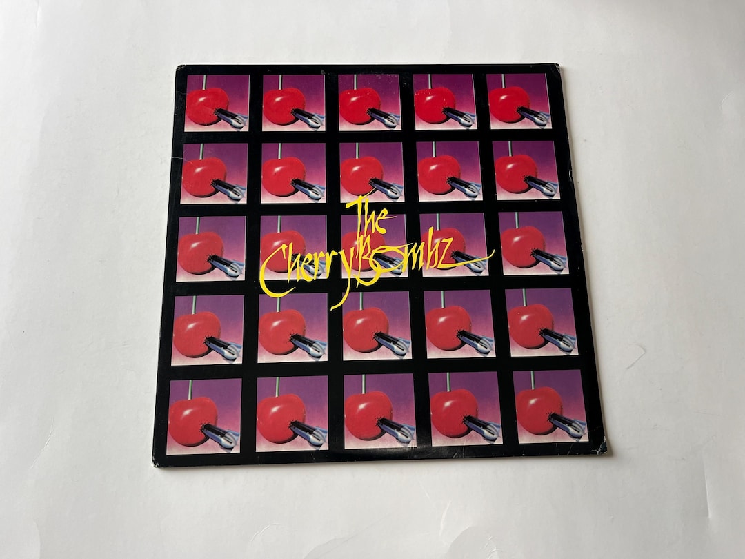 The Cherry Bombz Vinyl Record LP PVC 5910 Lick Records 1986 Record Sale ...