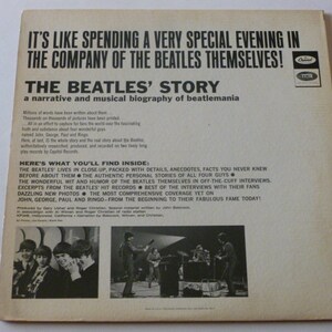 The Beatles' Story Vinyl Record LP STBO 2222 2 Record Set Capitol ...