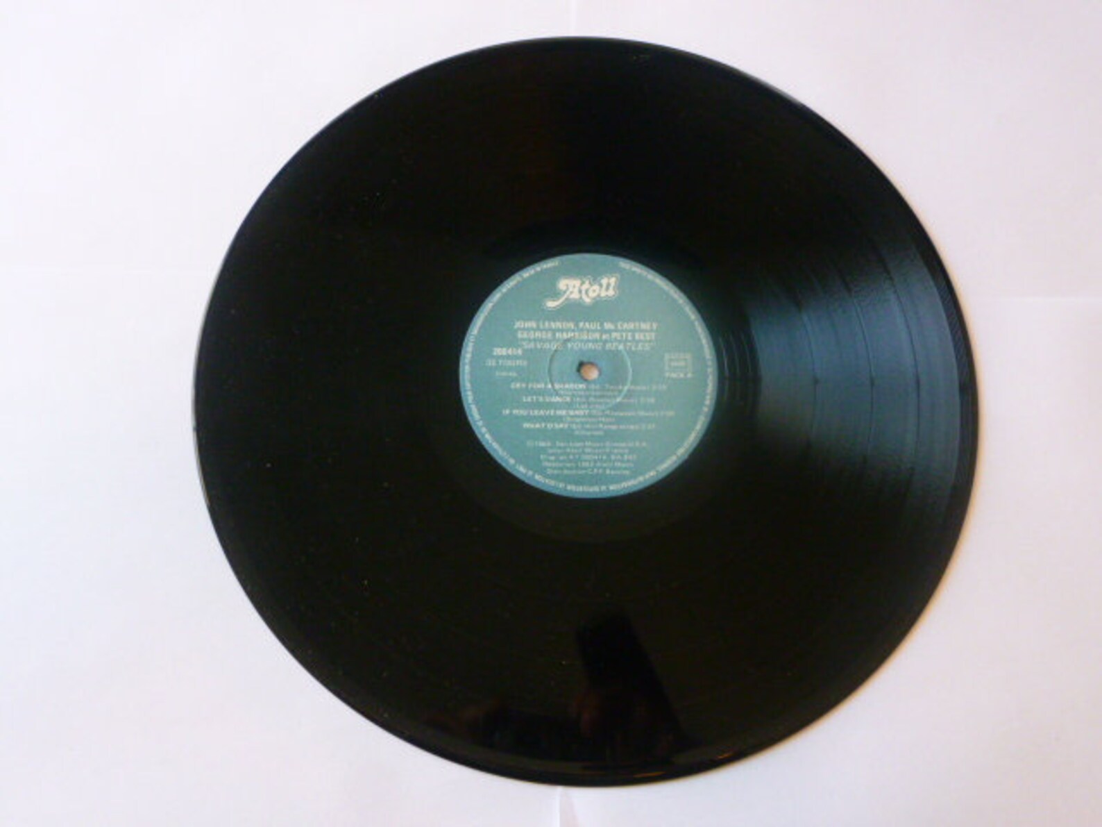 Savage Young Beatles Vinyl Record LP 200414 Atoll Records 1982 france Issue Beatles Records - Etsy