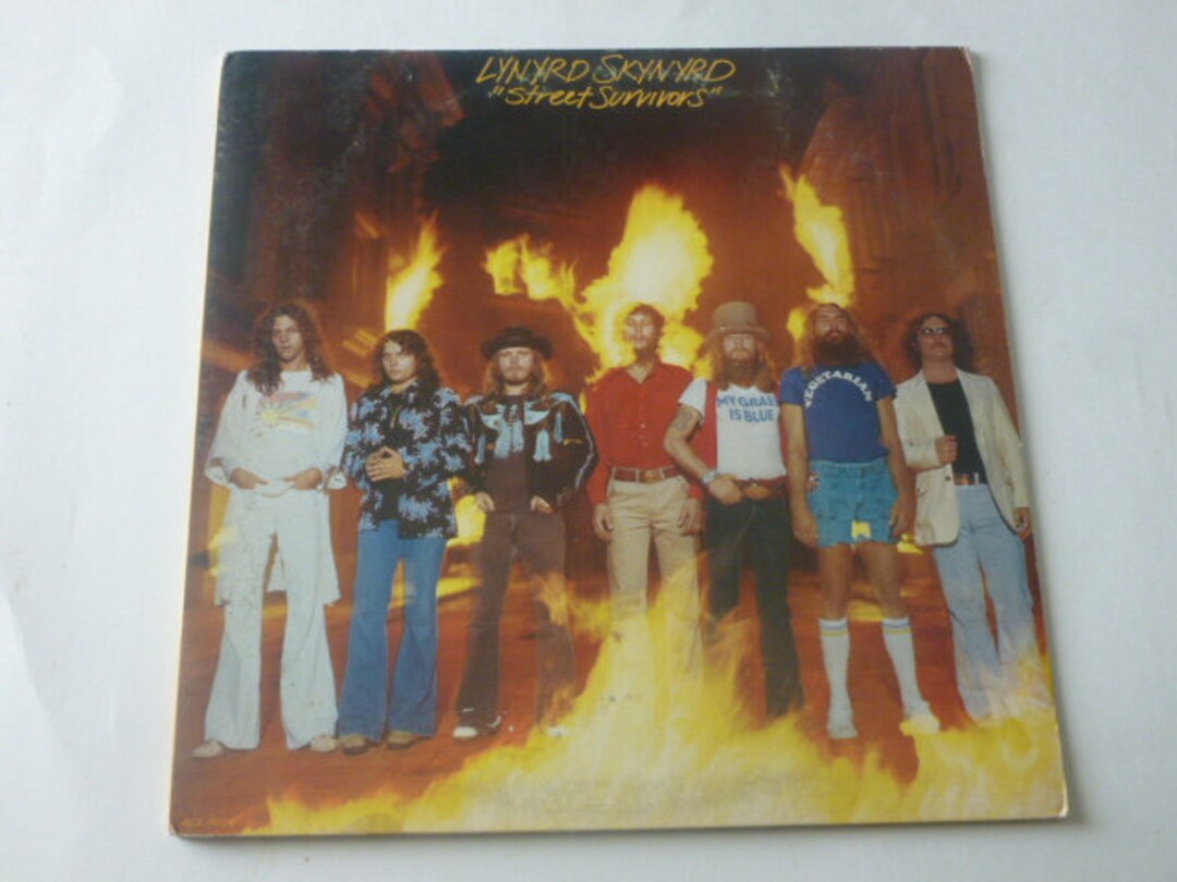 Lynyrd Skynyrd "street Survivors" (flames Cover-1st Pressing)_vinyl ...