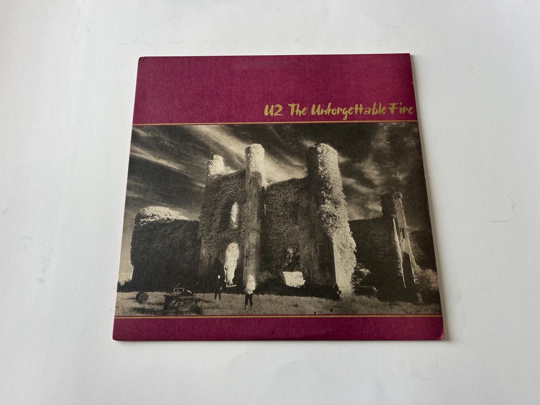 U2 the Unforgettable Fire Vinyl Record LP - 1984 Island Records - Etsy