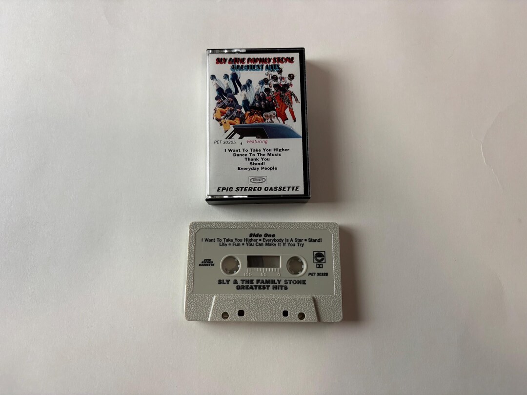 Sly & the Family Stone Greatest Hits Cassette - 1980's Epic Records - Etsy