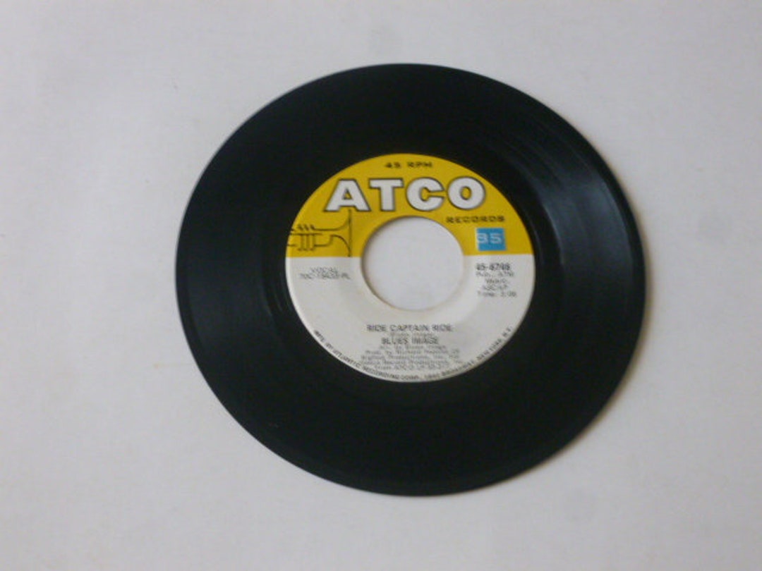Blues Image Ride Captain Ride 45 Record 7 45rpm Vinyl - Etsy