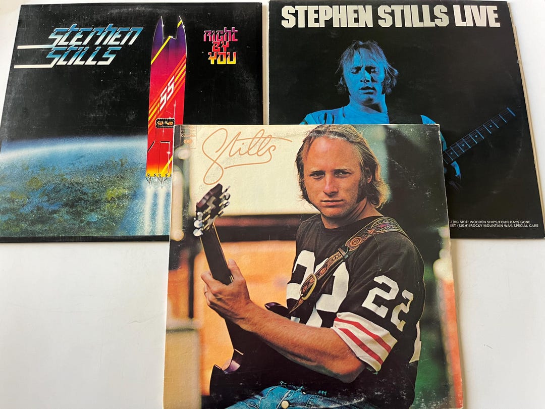 Steven Stills Right by You - Stills - Stills Live Lot of 3 Vinyl ...