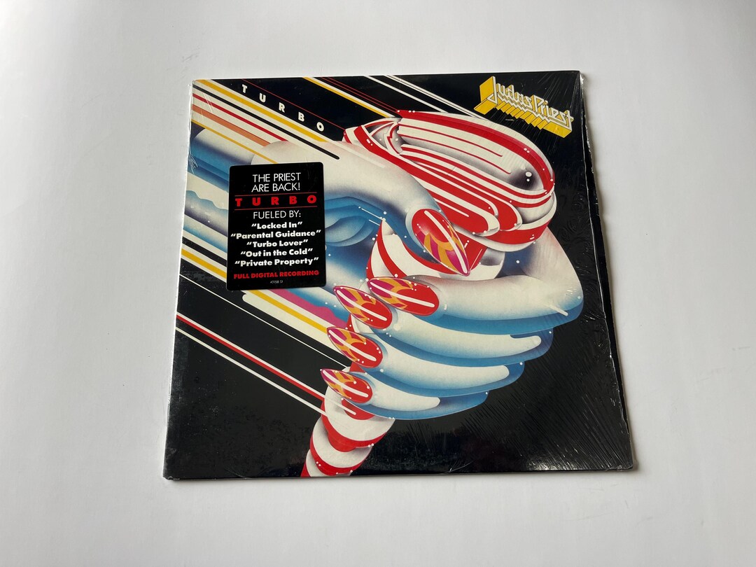 Judas Priest Turbo Vinyl Record LP C 40158 Columbia Records 1986 Record ...