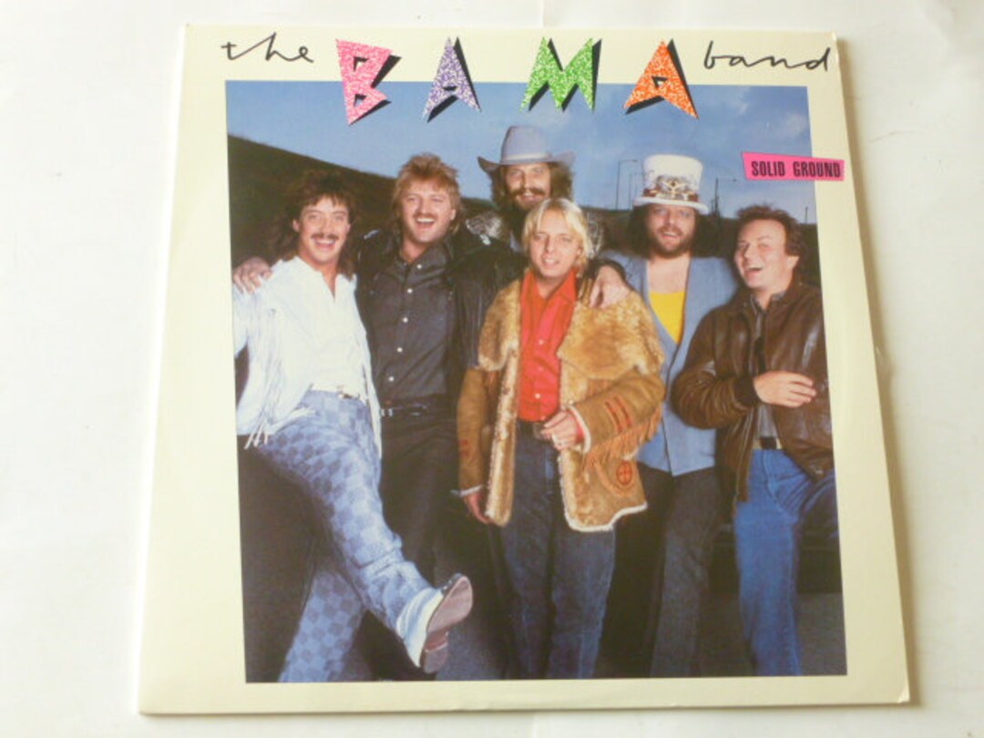The BAMA Band Solid Ground Vinyl Record LP 834 627-1 Mercury Records ...