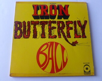 1969 Iron Butterfly-ball Album, ATCO Records , SD 33-28, Lp, Vinyl ...