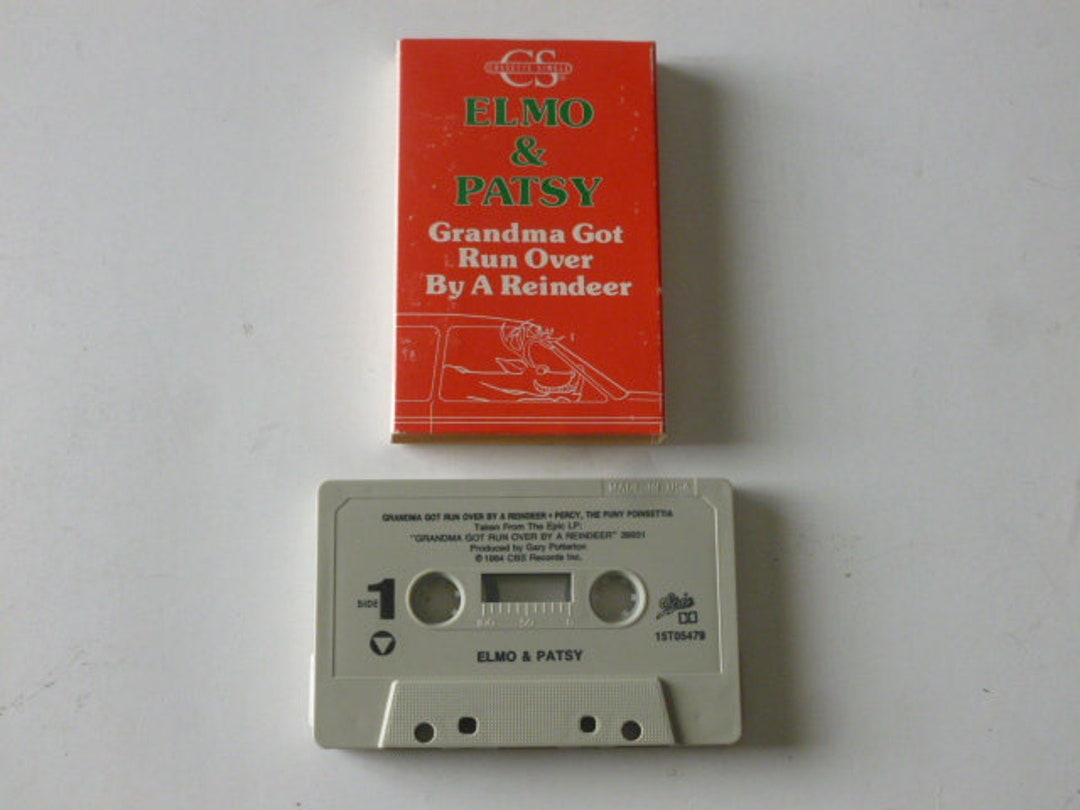 Grandma Got Run Over by A Reindeer Elmo & Patsy Cassette 15T05479 Epic ...