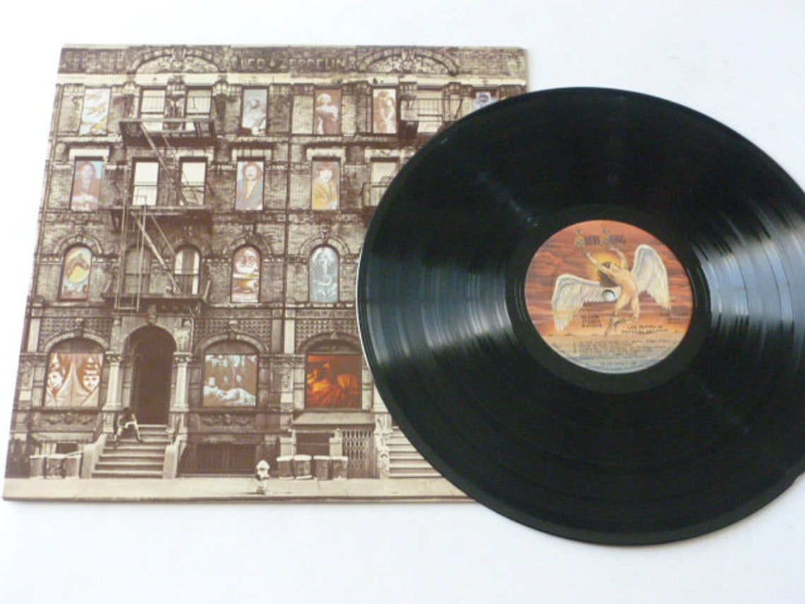 Led Zeppelin Physical Graffiti Vinyl Record LP SS 2 200 - Etsy