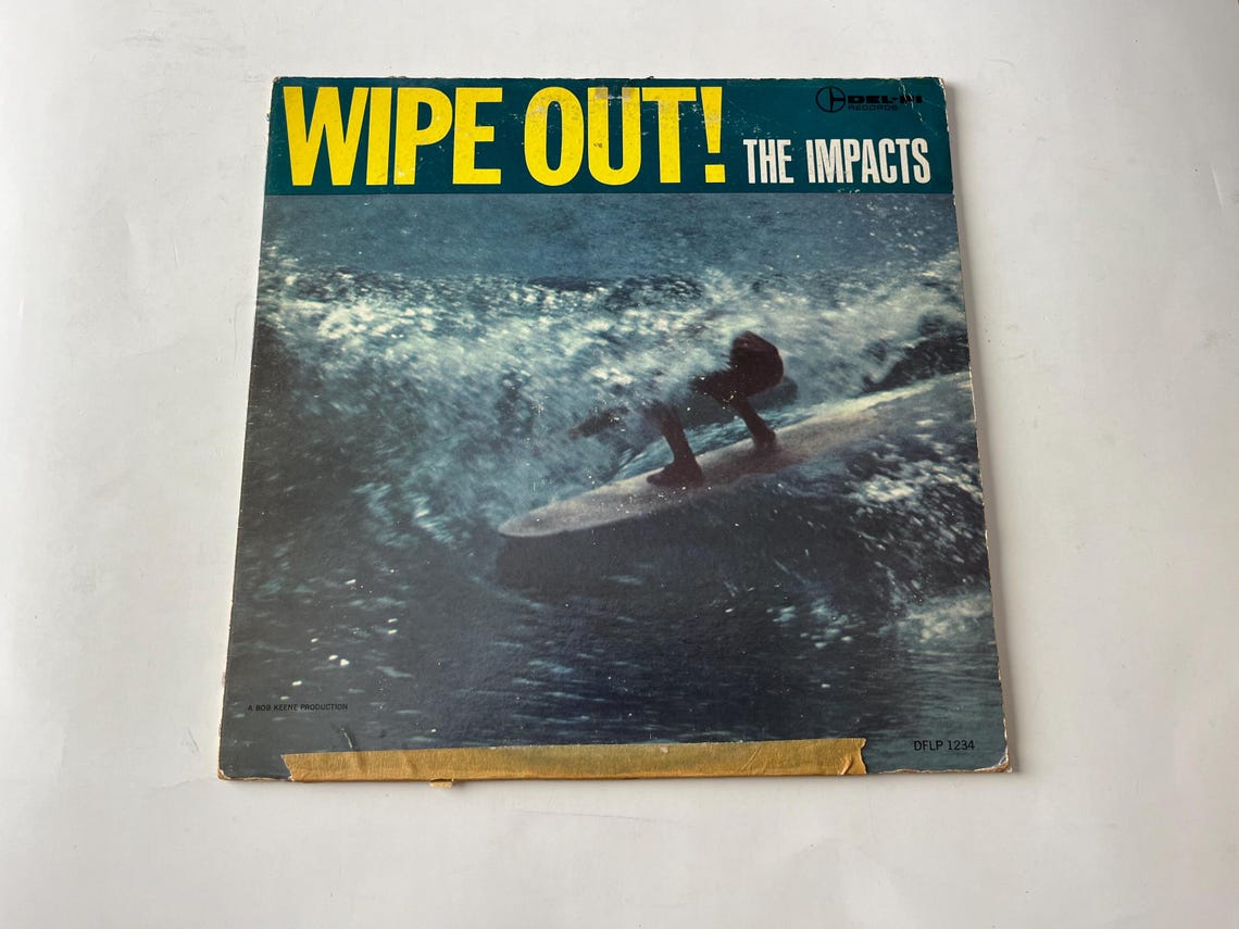 The Impacts - Wipe Out Vinyl Record LP - 1964 Del Fi Records - Etsy