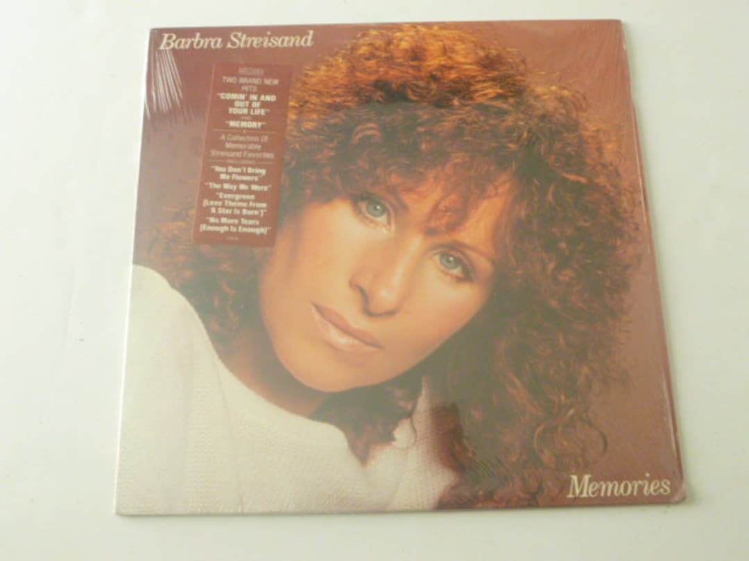 Barbara Streisand Memories Vinyl Record LP TC 37678 Columbia Records ...