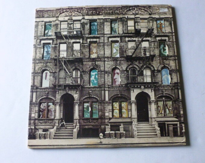 Led Zeppelin Physical Graffiti Vinyl Record LP SS 2 200 (double Album ) Swan Song Records 1975 ...