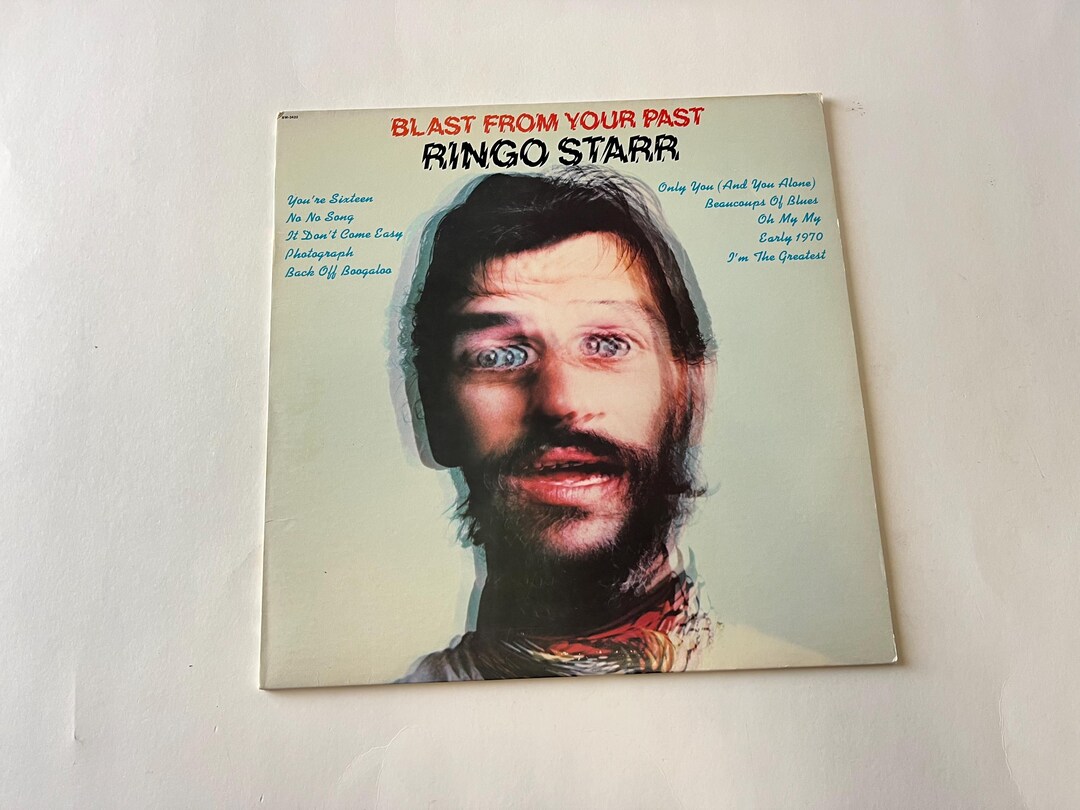 Ringo Starr - Blast From Your Past Vinyl Record - 1975 - Etsy